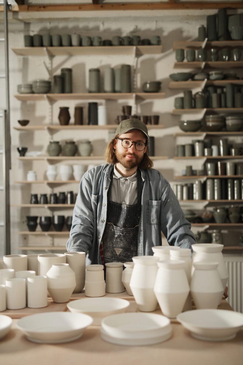In the pottery studio with Florian Gadsby | Meet the Maker